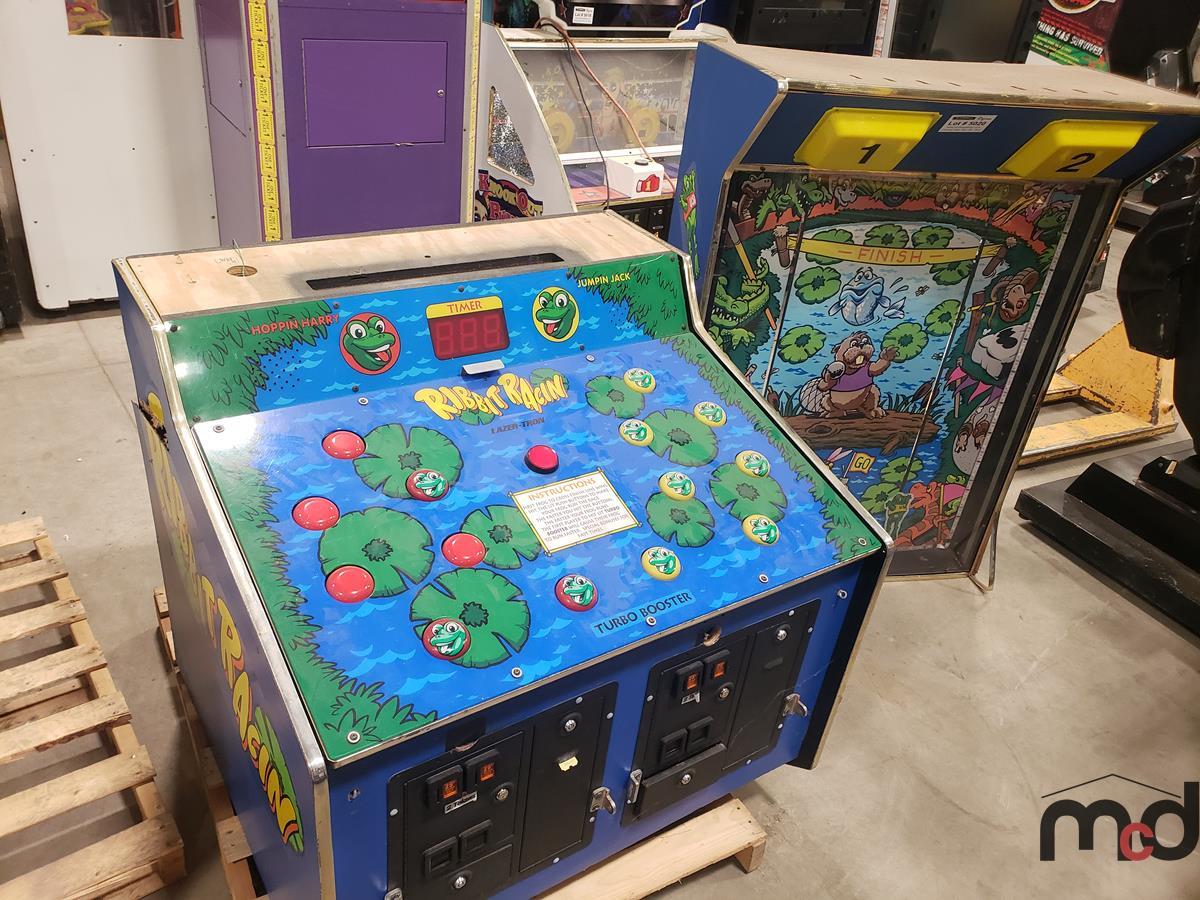 Ribbit Racin Arcade Machine
